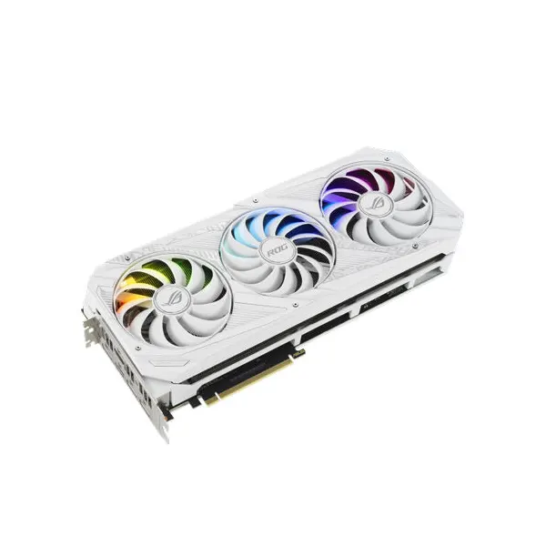 Asus ROG Strix GeForce RTX 3070 V2 8GB GDDR6 LHR 256-Bit Video Card White
